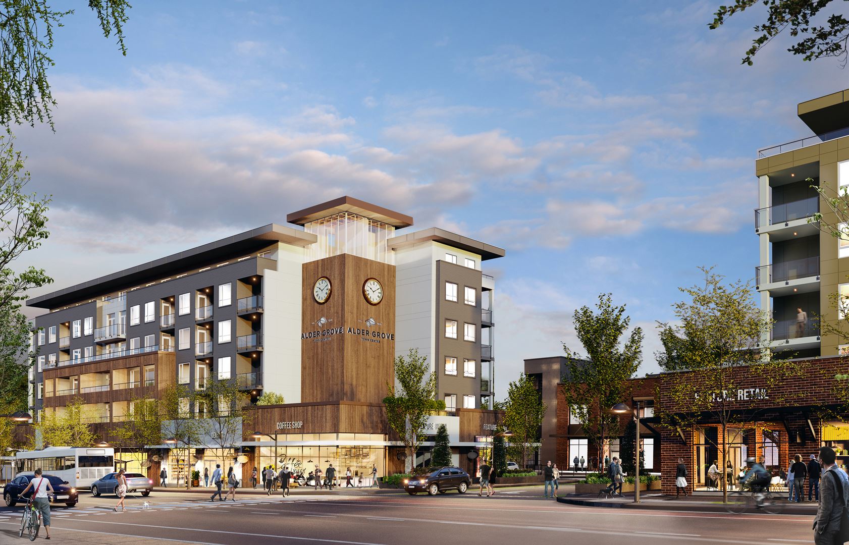 Aldergrove Town Centre Development - Langley, B.C. - Atrysten Mechanical